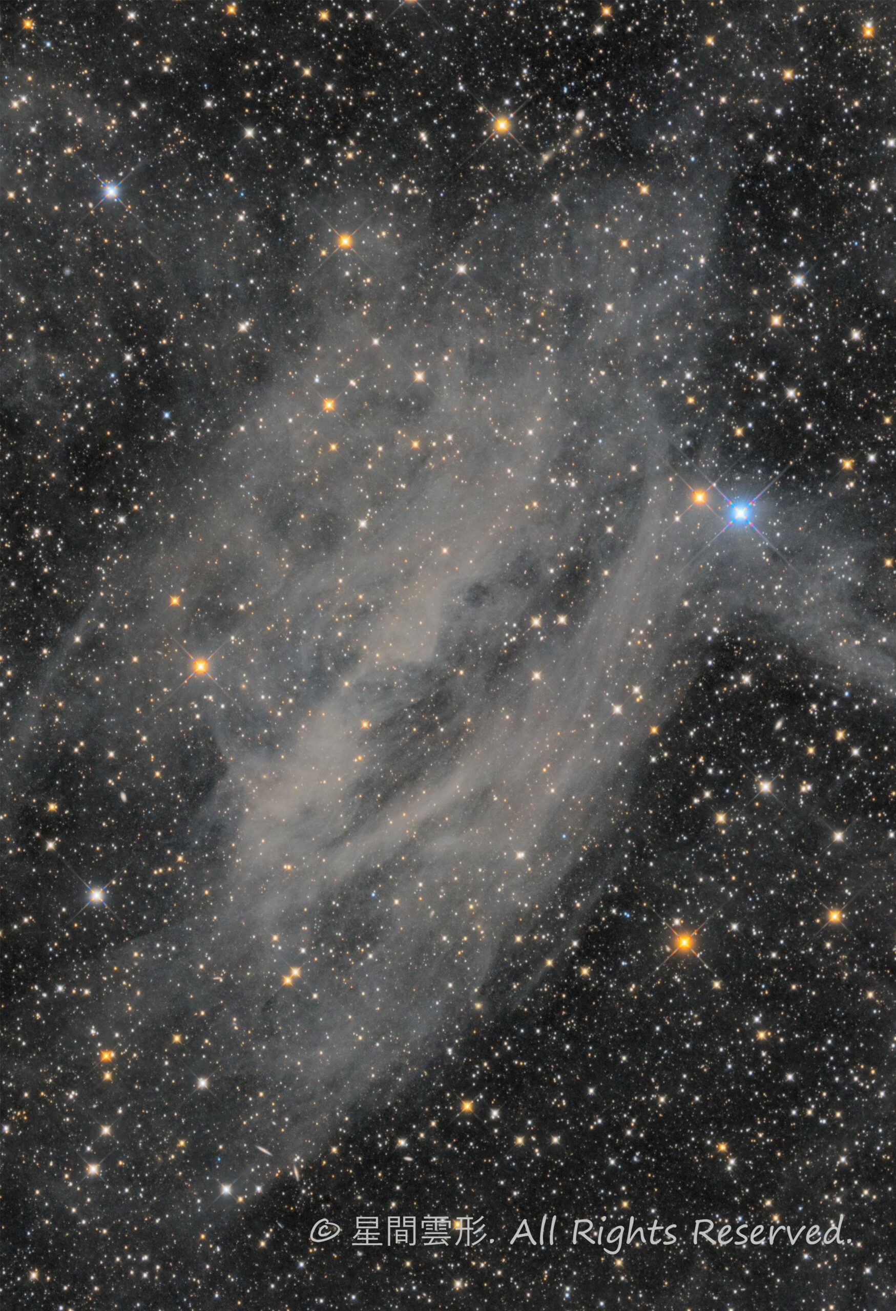 初リモート作品 Sh2-73 - 星間雲形 - SEIKANUNKEI.NET